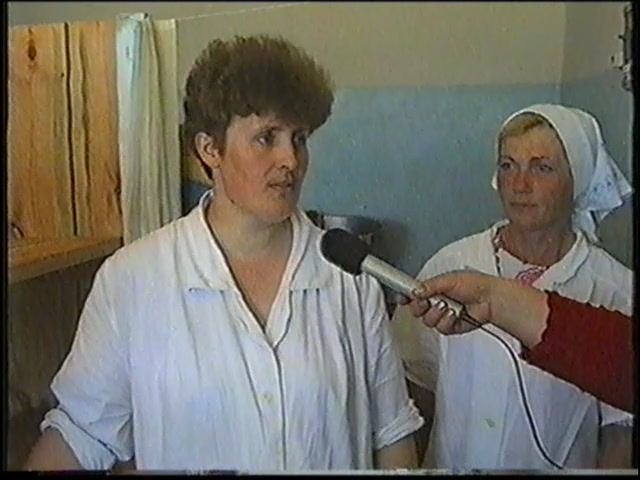 будни колхоза Путь Ленина Клепечиха 1999г