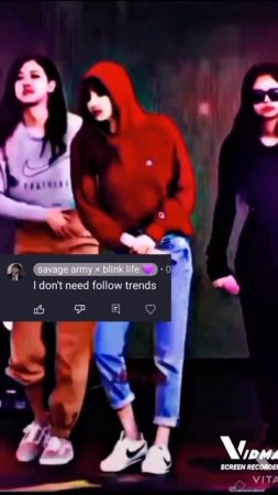 blackpink edition I don't need to follow trends #jenni#jisoo#lisa#rose#blackpink#ytshorts#viral