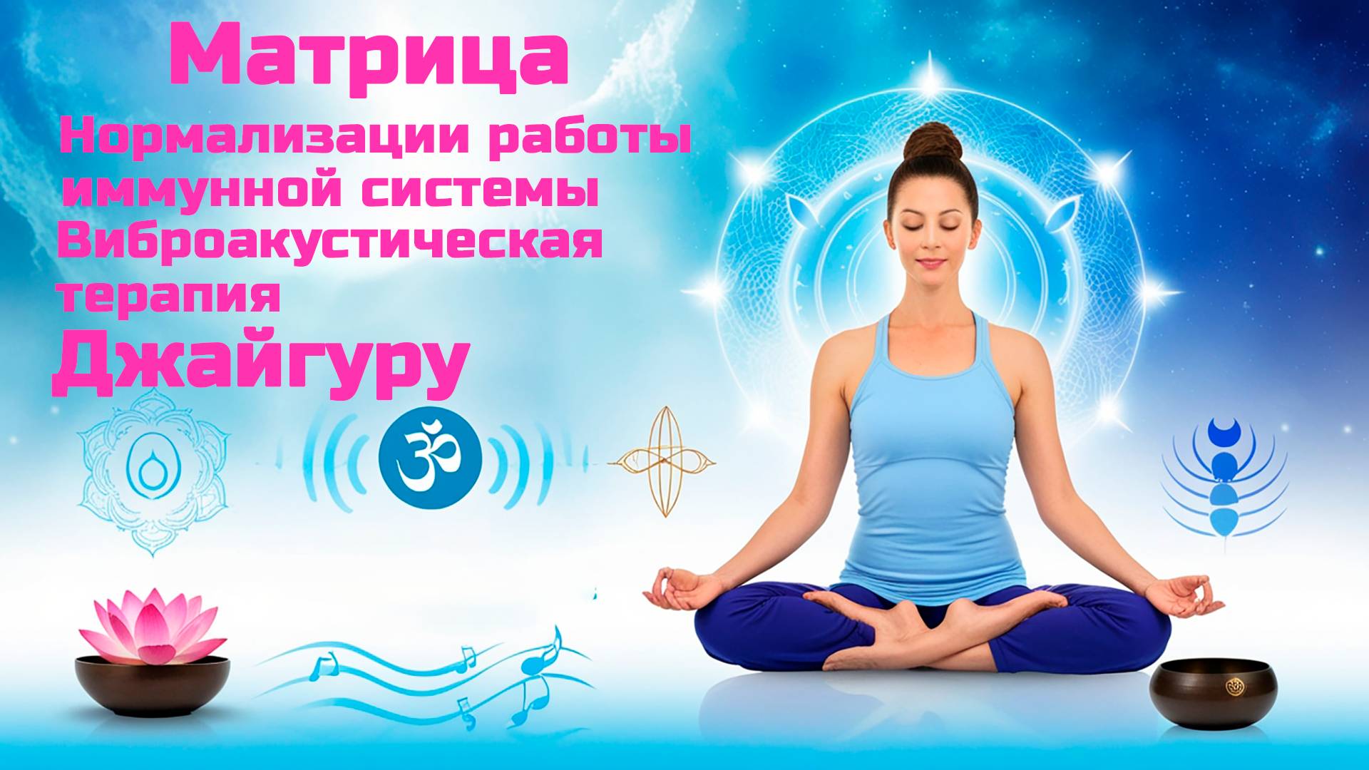 Нормализация работы иммунной системы. Матрица. Виброакустическая терапия Джайгуру. ВАУ "Партнёр-Ол"