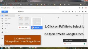 How To Convert PDF to Word Using Google Drive [Method-3]