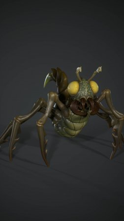 Speed Sculpt - Insect Design #3d #art #zbrush