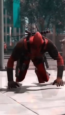 GTA5- Spiderman Vs Deadpool - part3