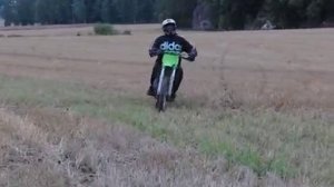 Slow motion motocross 210 fps