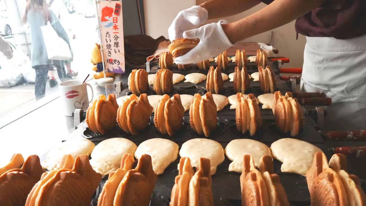 Детальный обзор самого толстого магазина тайяки в Японии