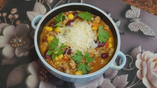 Любителям остренького🔥 Приготовь Чили кон карне 🌶 Мексиканское блюдо