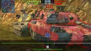Wot Blitz. FV 215b. Королевский тапок.ТУРНИР "ОСЕННИЕ МОНЕТЫ".