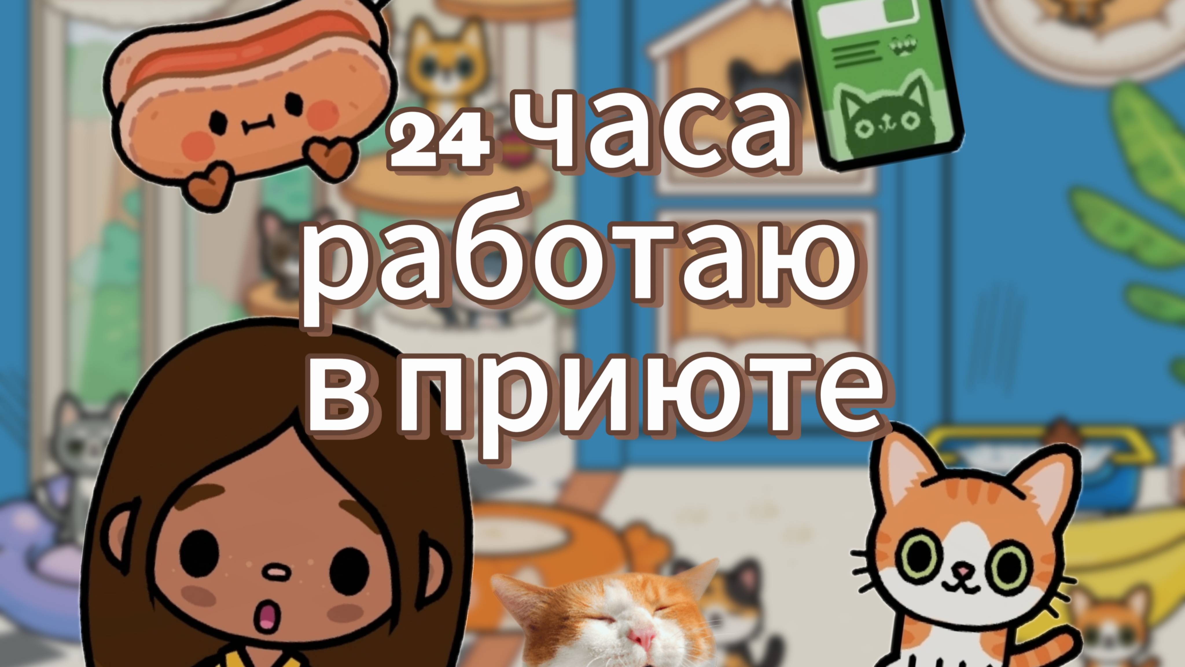 Я СТАЛА РАБОТНИЦЕЙ НА 24 ЧАСА В ПРИЮТЕ /тока бока