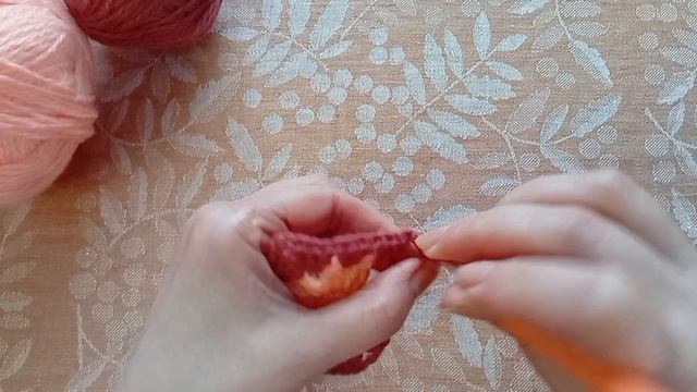 Квадратный мотив крючком