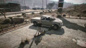 Grand Theft Auto V_Online rare storable Vapid sadler with cover plate spawn location PS4 1.28