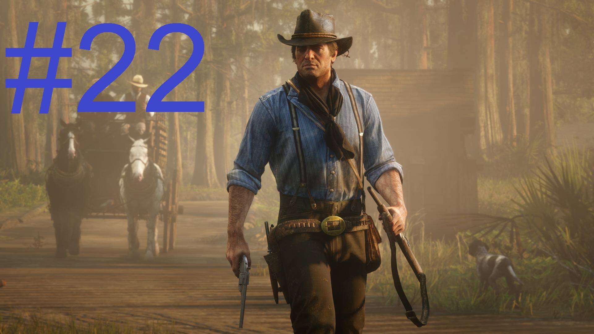 #22 Red Dead Redemption 2 Черная Бель