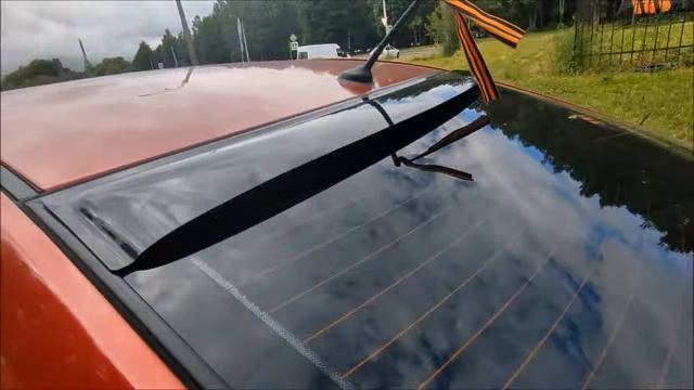 Дефлектор (спойлер) заднего стекла для KIA RIO 3 седан 2011-2016 г.в.