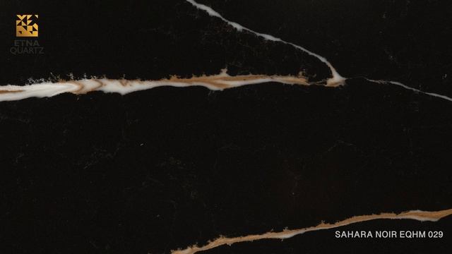 Кварцевый камень Sahara Noir EQHM 029 ETNA QUARTZ