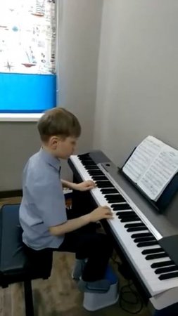 Усанин Игорь  Ванхаль, Сонатина