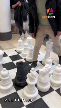 Гигантские шахматы в аренду Новосибирск