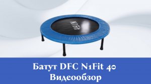 Батут для фитнеса усиленный DFC N1Fit