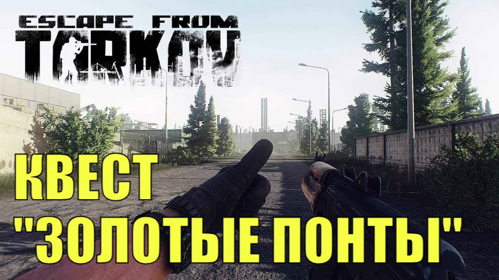 Escape From Tarkov, Квест "Золотые Понты", EFT