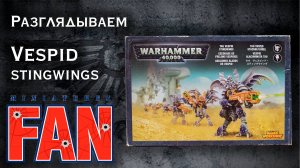 Ретроспективный обзор миниатюр Vespid Stingwings (Warhammer 40k Tau) #MiniaturesFAN