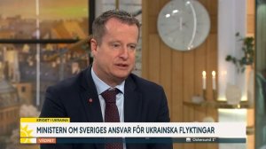 Ygeman (S): Så ska Sverige hjälpa flyktingarna från kriget | Nyhetsmorgon | TV4 & TV4 Play