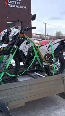 Автоматическая моторампа для перевозки мотоцикла, квадроцикла, снегохода.