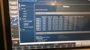Настройка соединения пульта Аволайтс с ArtNet-DMX конвертером