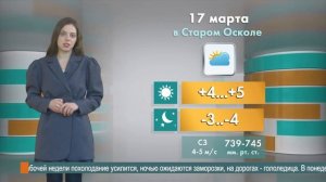 Погода в Старом Осколе на 17 марта