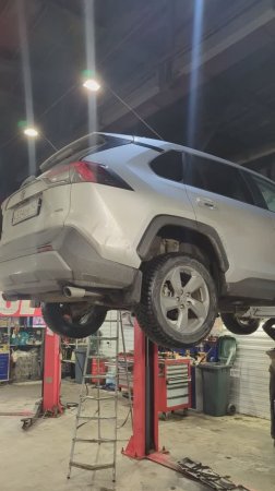 Полная замена масла в вариаторе Toyota Rav4 XA50 Aisin K120 в СПб