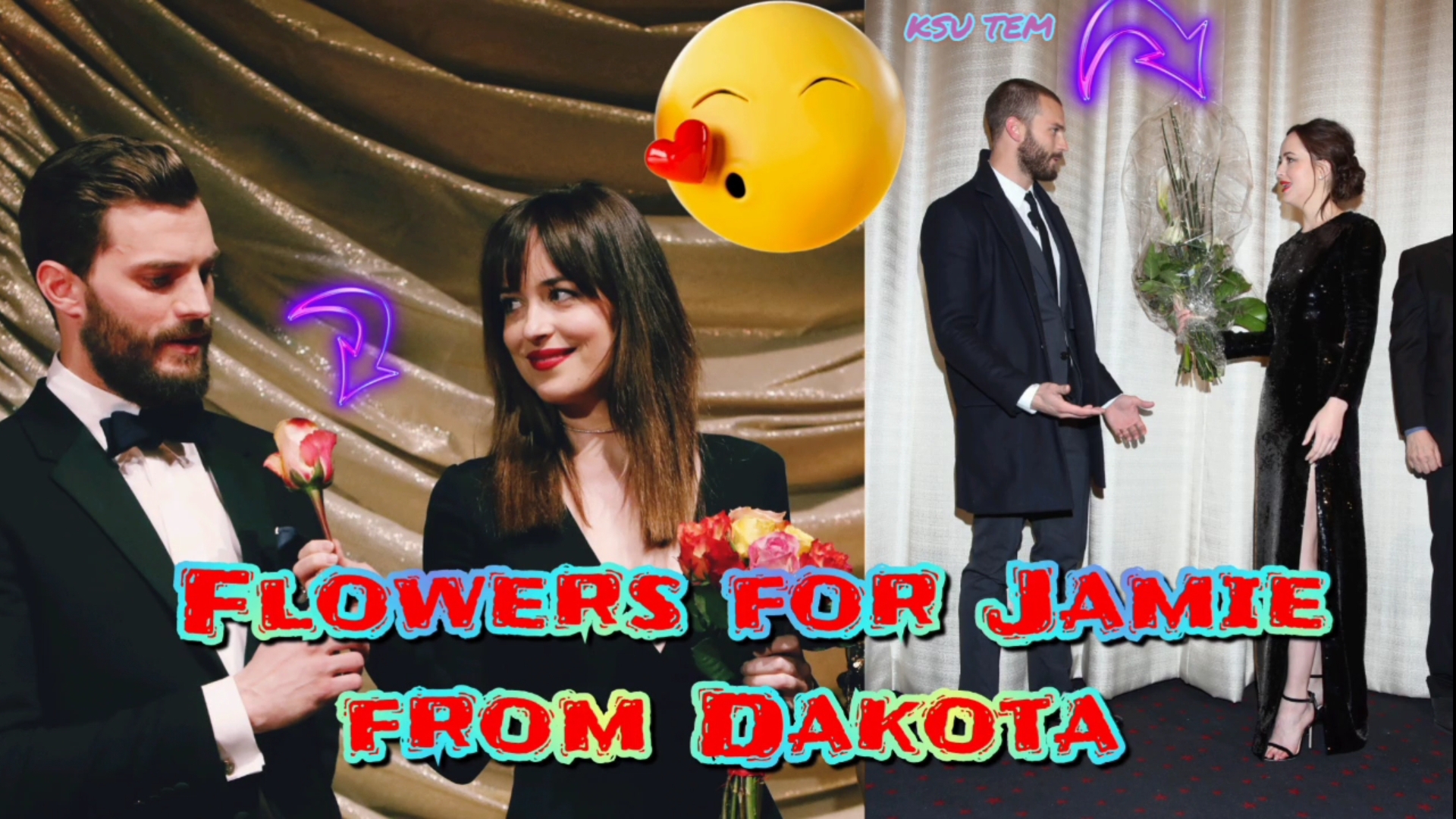 🫶😂 ЦВЕТЫ ДЛЯ ДЖЕЙМИ ДОРНАНА ОТ ДАКОТЫ ДЖОНСОН ♥️