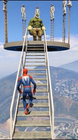 GTA 5 Epic Water Ragdolls Spiderman Vs MAESTRO HULK  |Jumps/Fails ( Euphoria Physics ) Part-205
