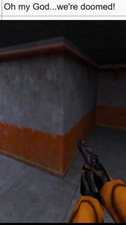 Silo Door Line... but its Italian | Half-Life 1