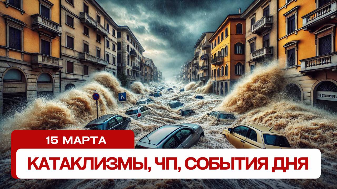 Катаклизмы за день 15.03.2025. Новости, ЧП, события дня