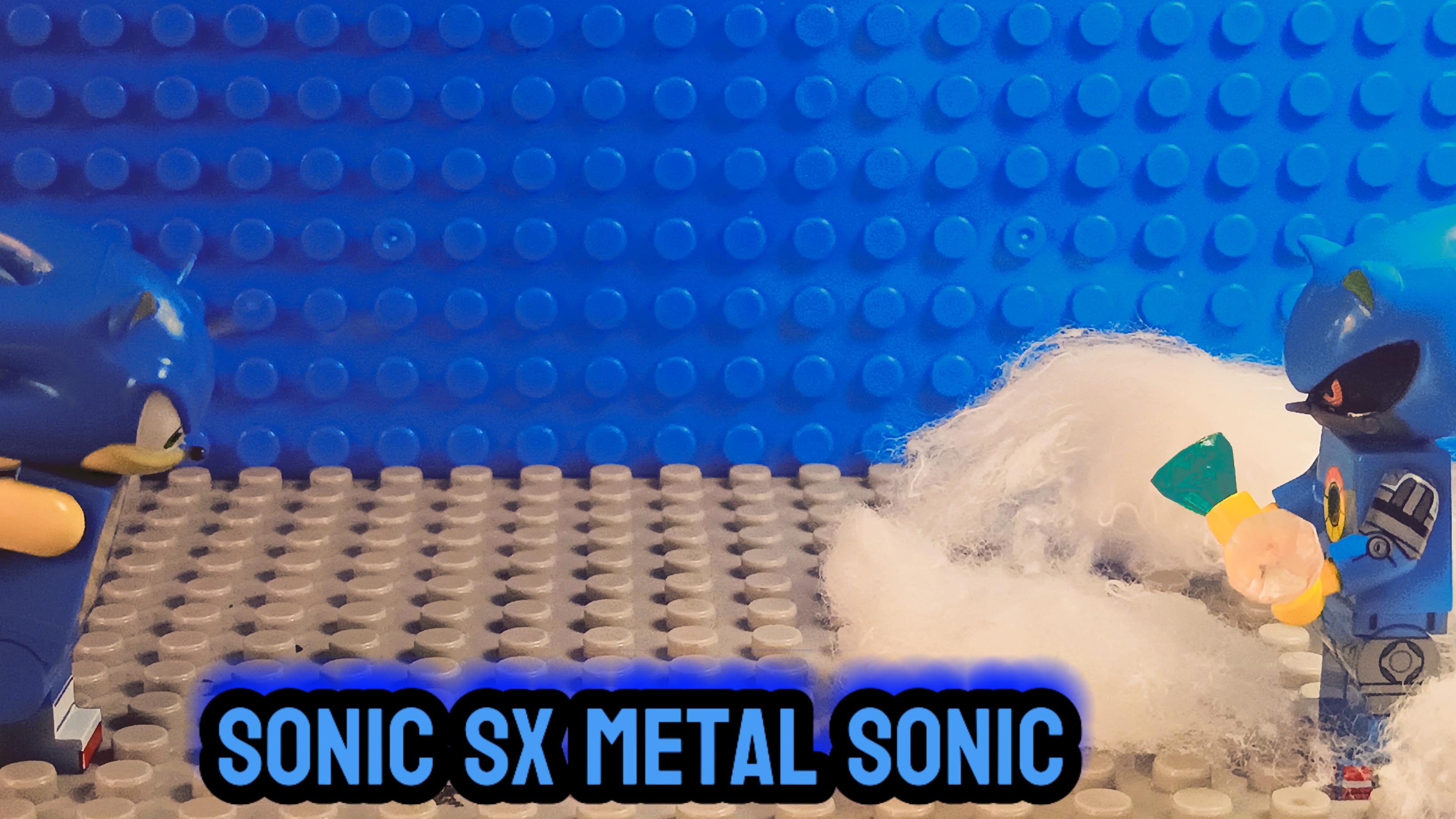 Sonic SX Metal Sonic Lego мультфильм