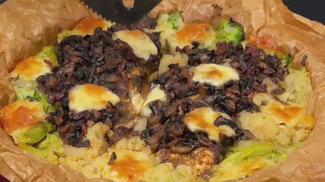 низкокалорийный ужин с куриным филе и овощами! вкусно и полезно! #рецепт #полезно #ужин #филе