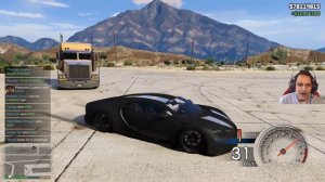 Gta 5 Racing Bugatti Chiron Super Sport Hindi #117