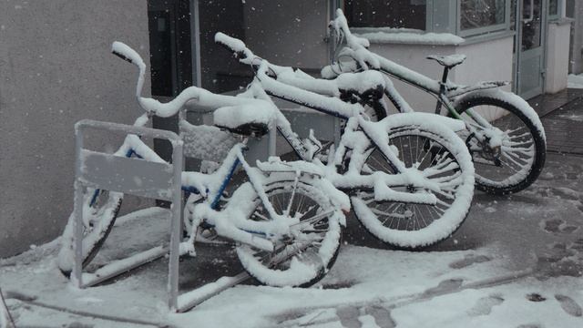 Снег.