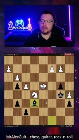 Слон против коня!  #chess #шахматы #шортс #shorts