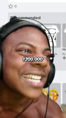 Speed buys the most expensive Roblox shirt 🤣