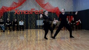 ХАСТЛ, Discofox, XmasFest 2022, JnJ Star+Ch, финал, slow, Назаренко Виталий и Ермолаева Елизавета