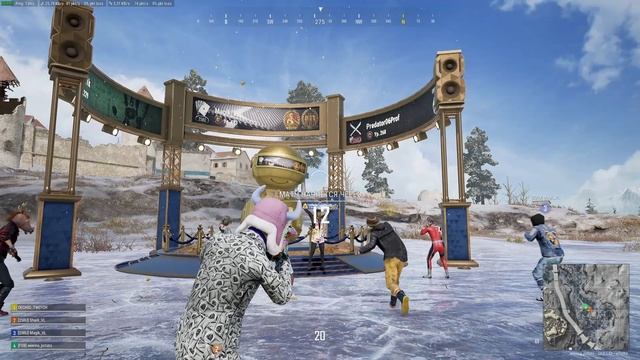 PUBG Battlegrounds Гипнотизируемся золотой неваляшкой