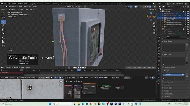 Modeling and Texturing Decoration in Blender step-by-step p2