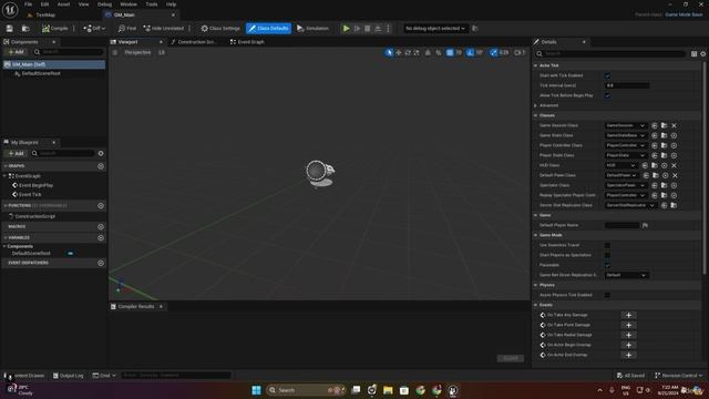 3.2 -Setup Game Mode Blueprints