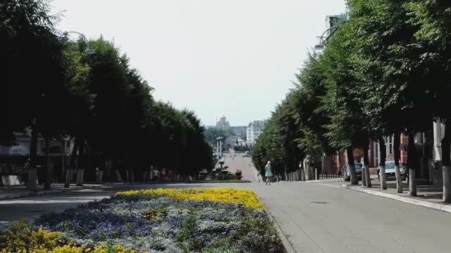 Город Орел. Пешеходная улица Ленина до ремонта. Центр.