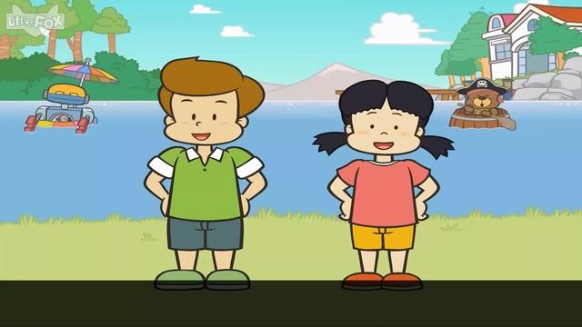 Head and Shoulders (头和肩膀)  Sing-Alongs  Chinese song  By Little Fox