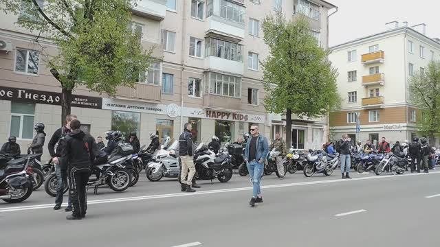 Открытие мотосезона 1 мая 2019 Орел. Байкеры и мотоциклисты