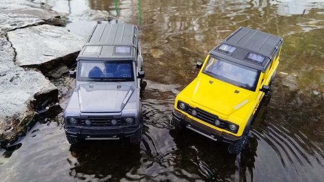 Сравниваем модели Ineos Grenadier между собой.