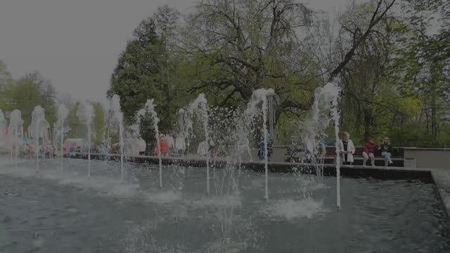 Фонтаны города Орла - часть 2. Открытие новых фонтанов в городском и детском парке