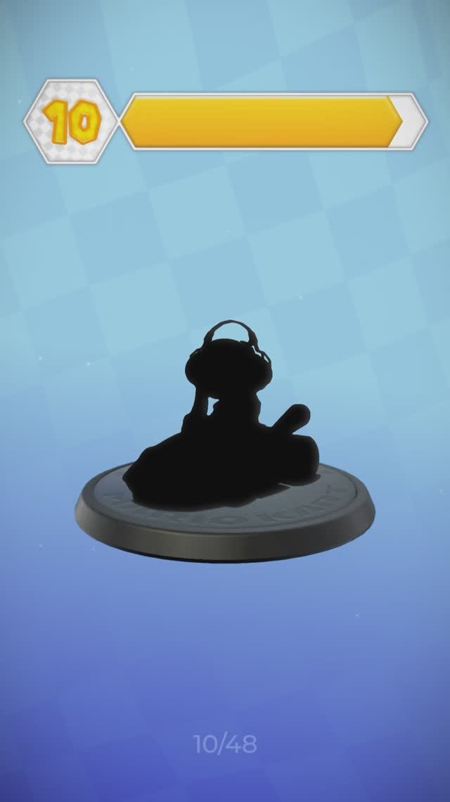 Угадай персонажа Mario Kart 8 Deluxe по силуэту. 10/48.