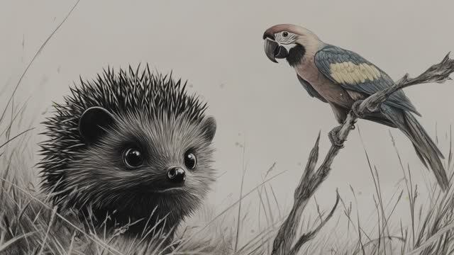 Кошмары ежа Иглатия (сюр, рок, готика)