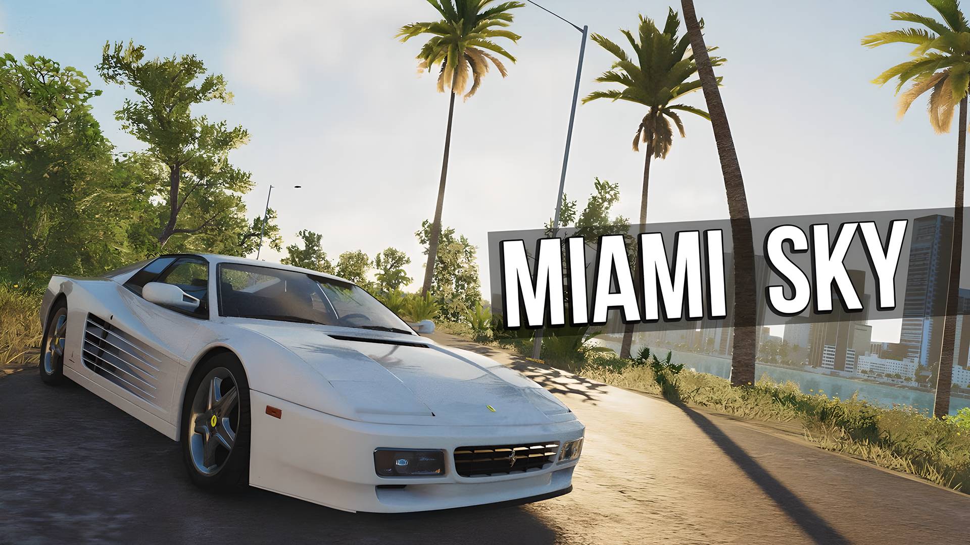 Miami Sky / Retrowave Cinematic / The Crew 2