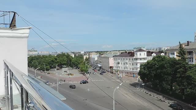 ЦУМ, город Орел. Rooftop. Вид на город с крыши Центрального универмага