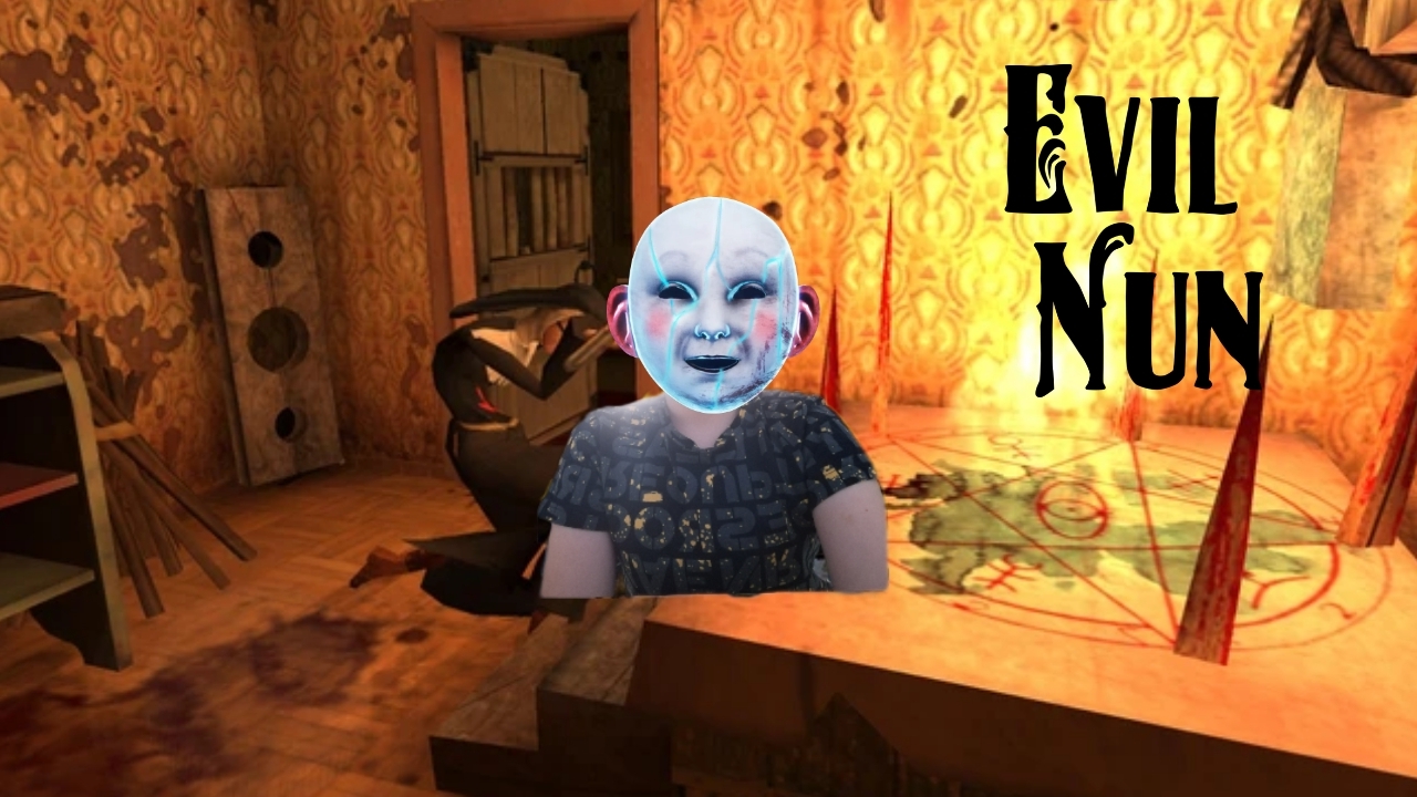 Играю в игру Evil nun